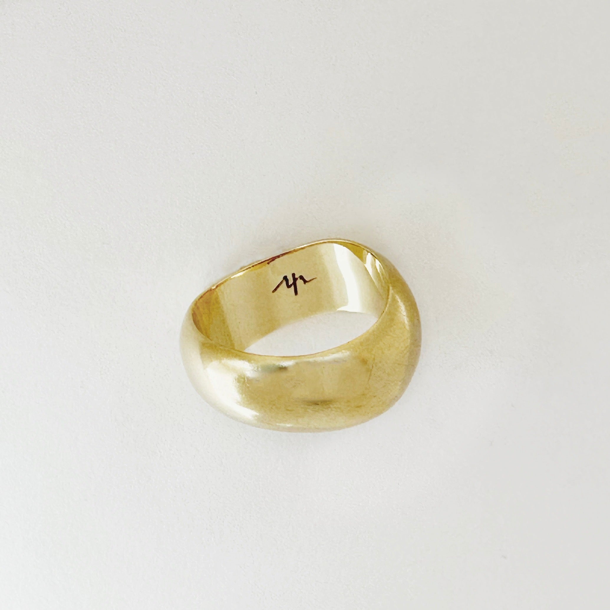 Ginko Gold Ring – Rebecca Pinto