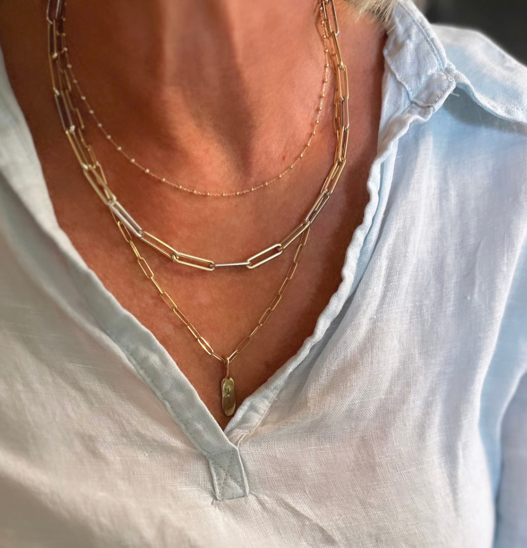 Gold Mix Chain – Rebecca Pinto