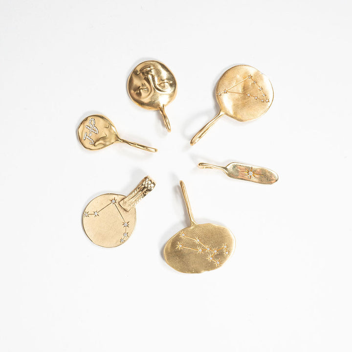 North Star Oval Necklace – Rebecca Pinto